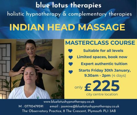 Indian Head Massage Training Course in Jan 2026 | The Observatory Practice